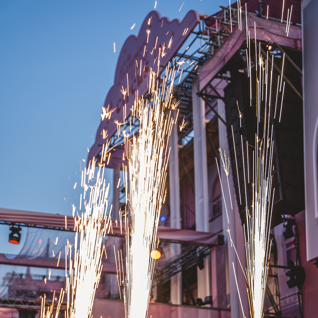 Spark Machine Hire for Stunning Events - Spark FX | Fireworks and Pyro